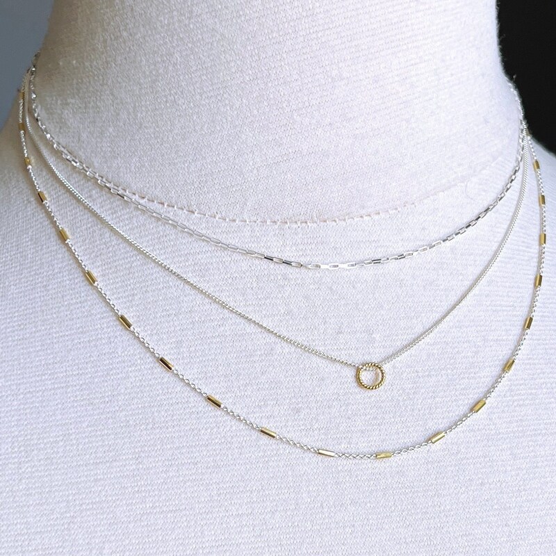 Mixed Metals Jewelry - Etsy