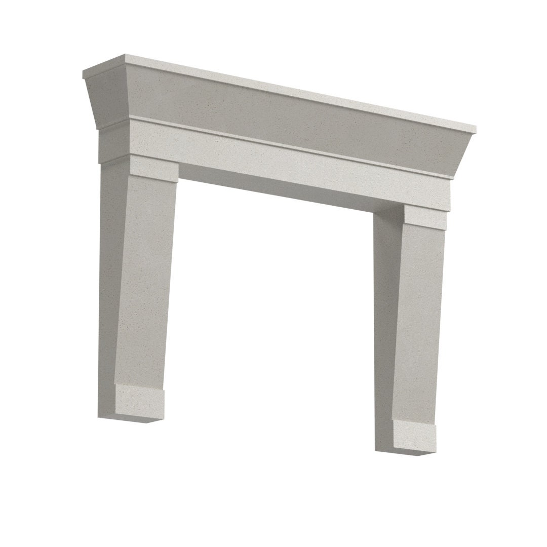 Alaric Stone Fireplace Mantel - Etsy