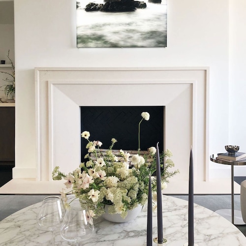 Ruiz Stone Fireplace Mantel - Etsy