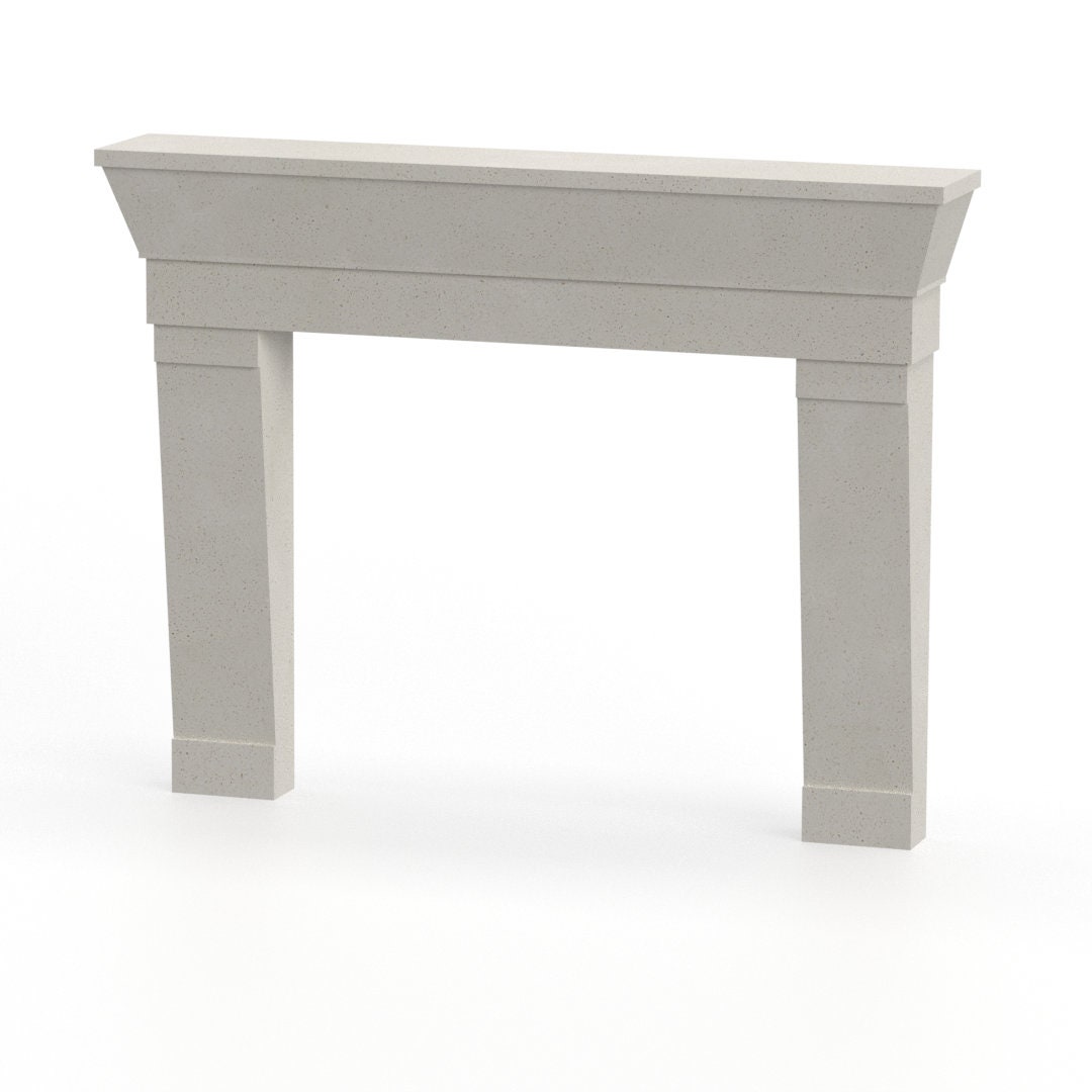 Alaric Stone Fireplace Mantel - Etsy