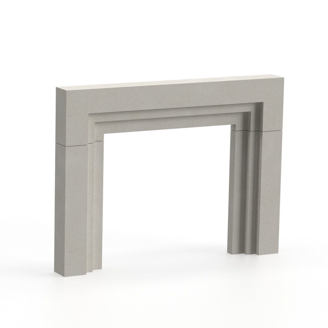 Ruiz Stone Fireplace Mantel - Etsy