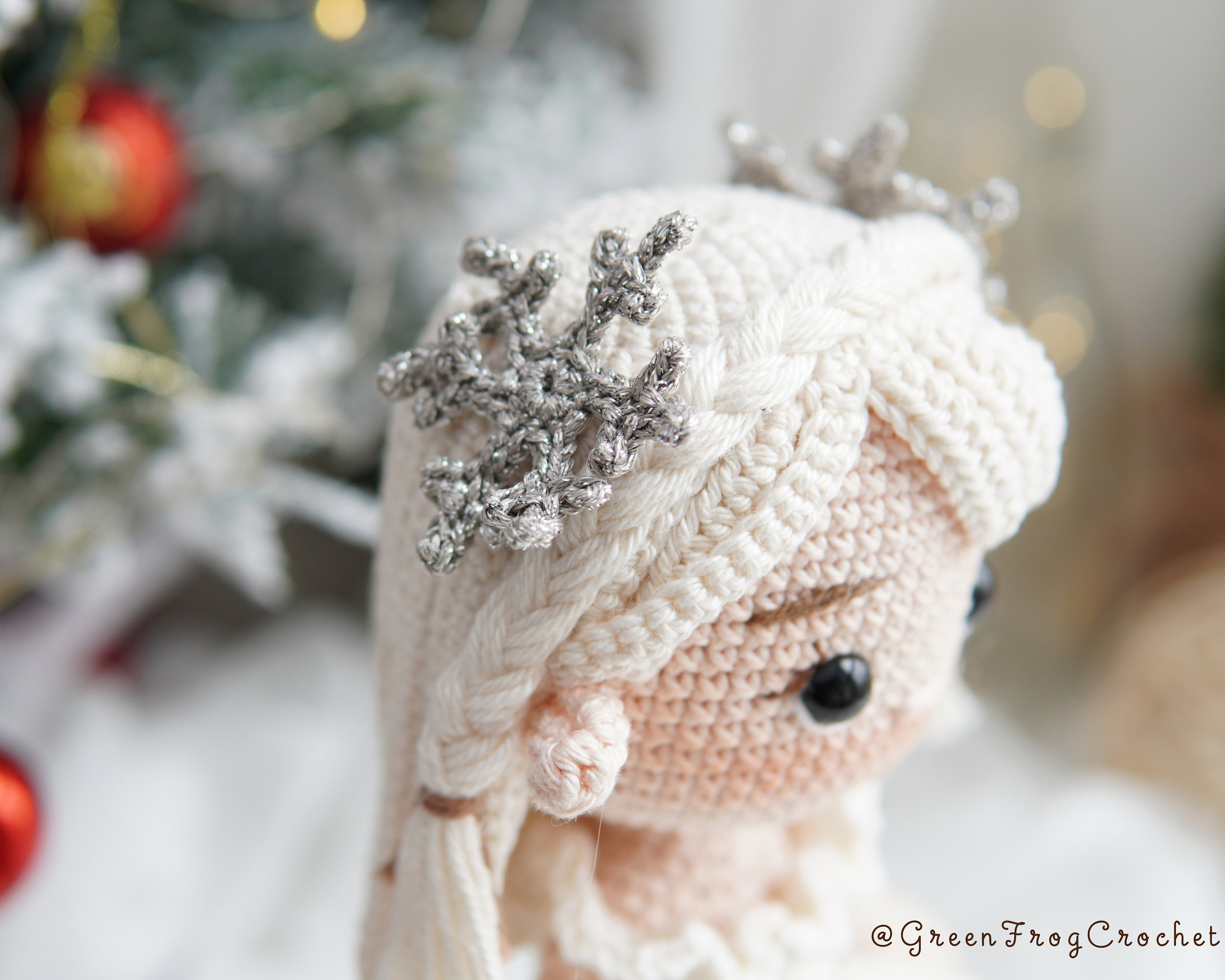 Snowflake Elf Amigurumi Doll Pattern | Etsy