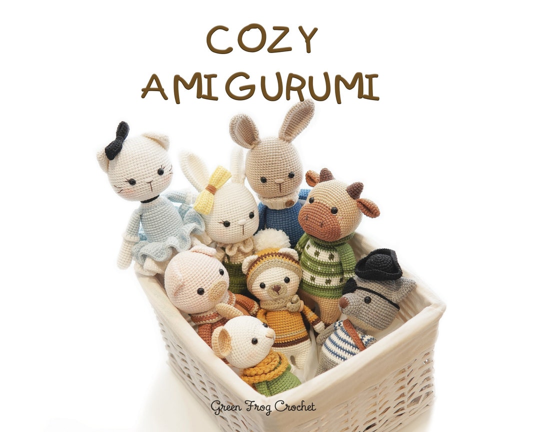 Amigurumi Ebook COZY AMIGURUMI Ebook English PDF Patterns for 8 ...