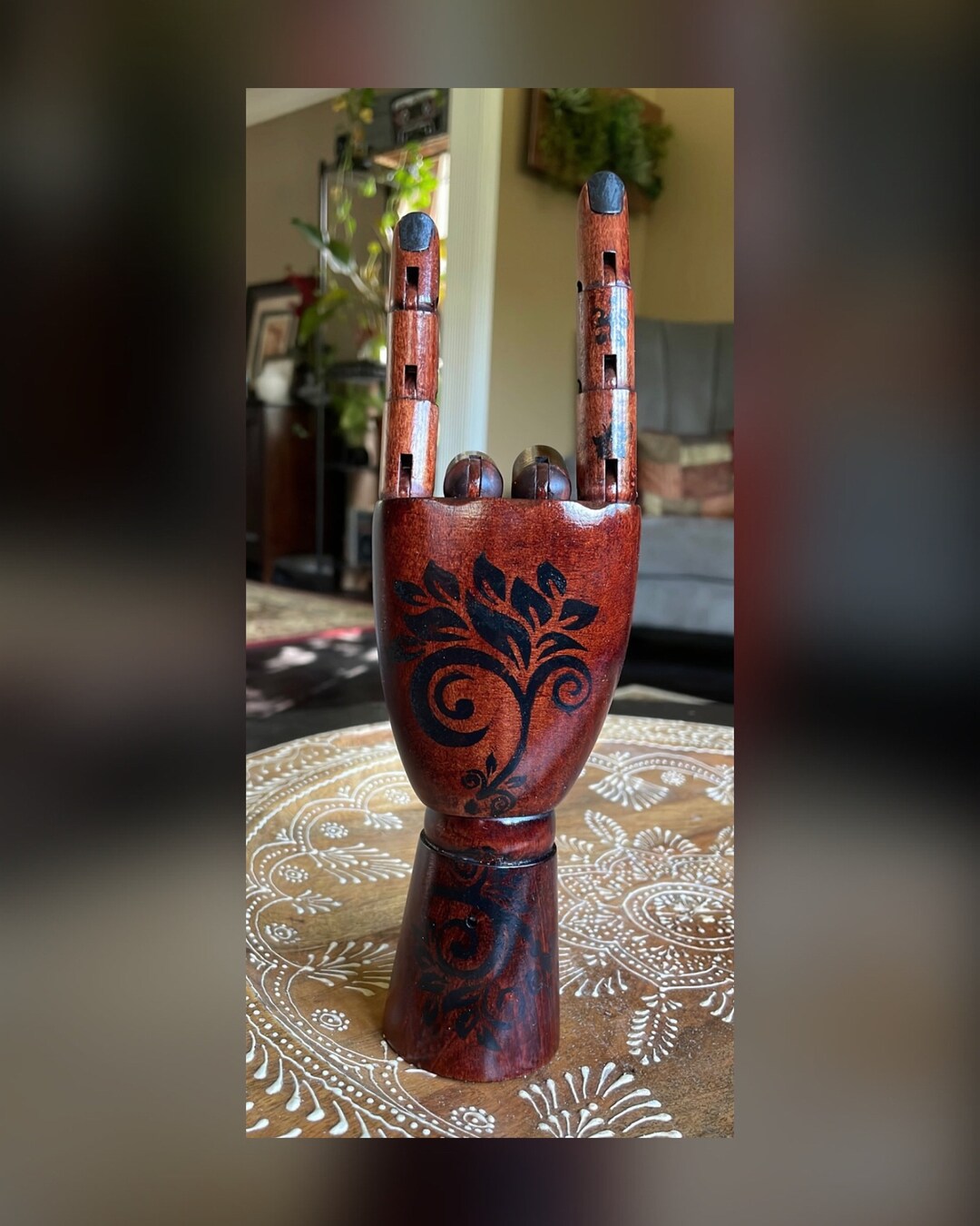 Mechanical Henna Hand - Etsy