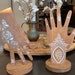 Henna Hands Jewelry Stands Set of 2 - Etsy