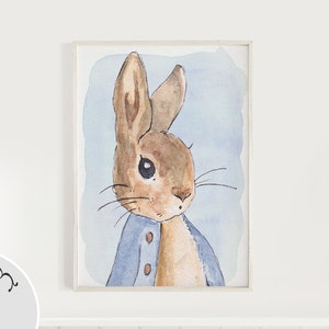 Peter Rabbit Print | Peter Rabbit Art | Nursery Decor | Nursery Wall ...