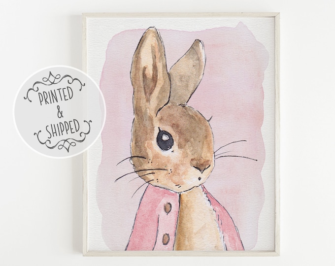 Peter Rabbit Print Peter Rabbit Art Nursery Decor - Etsy