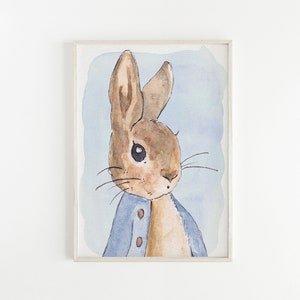 Peter Rabbit Print | Peter Rabbit Art | Nursery Decor | Nursery Wall ...