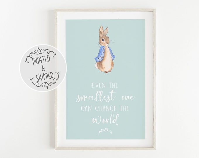 Peter Rabbit Print Peter Rabbit Name Print Personalised - Etsy