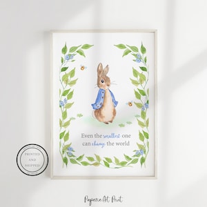 Peter Rabbit Print | Peter Rabbit Art | Nursery Decor | Nursery Wall ...