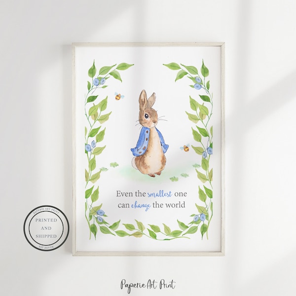 Peter Rabbit Quote - Etsy