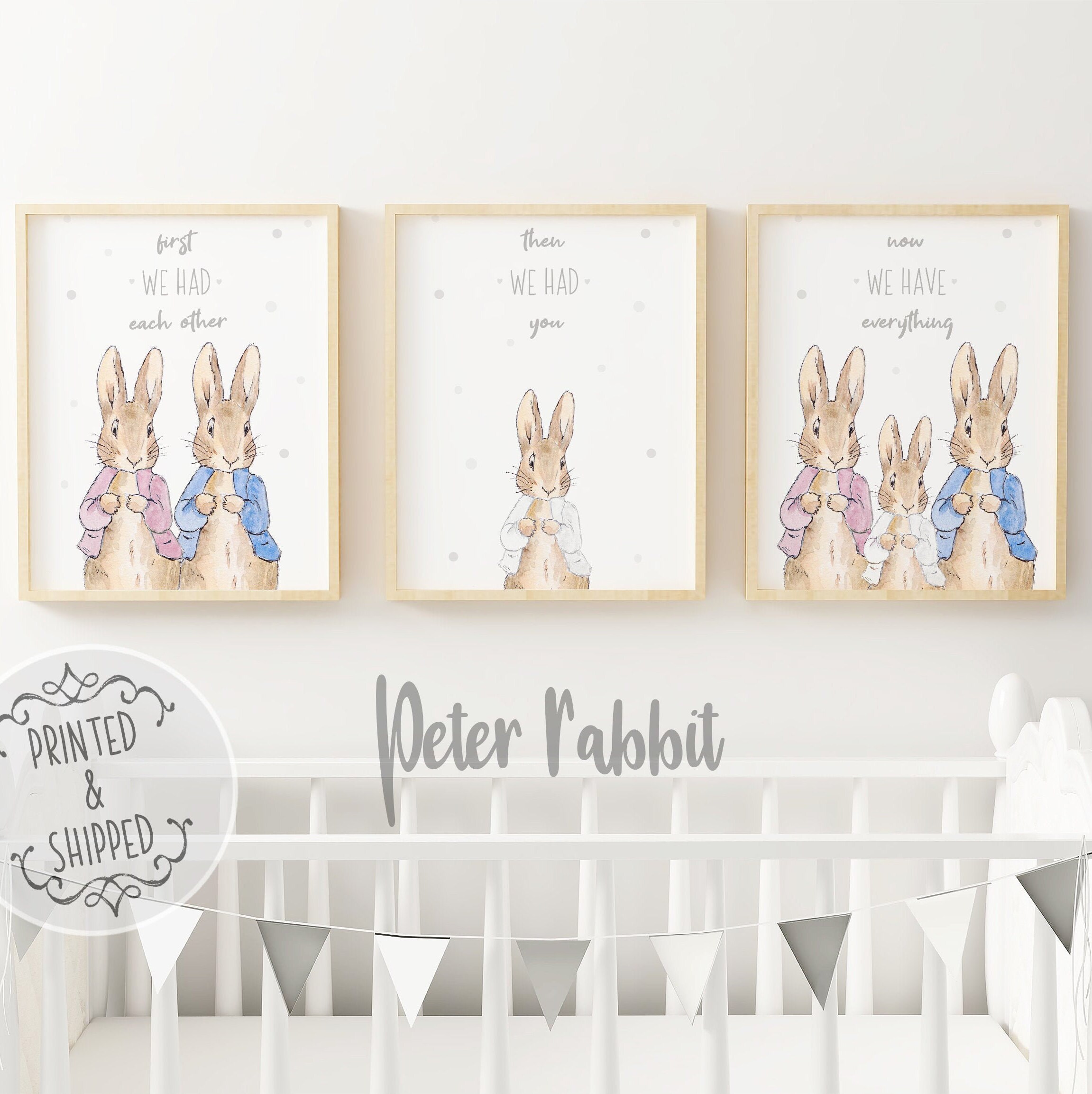 Peter Rabbit Print Peter Rabbit Art Nursery Decor - Etsy UK