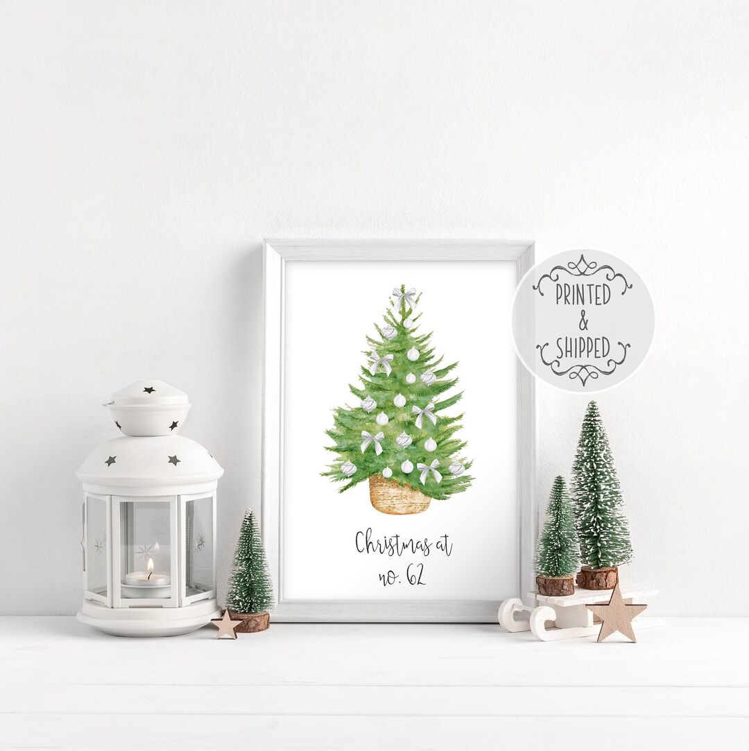 Christmas Tree Print | Christmas With the Print | Holiday Wall Art ...