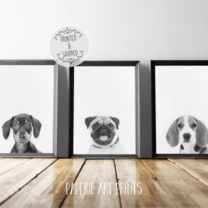 Puppy Dog Print | Dog Wall Art | Animal Nursery Decor | Nursery Wall ...