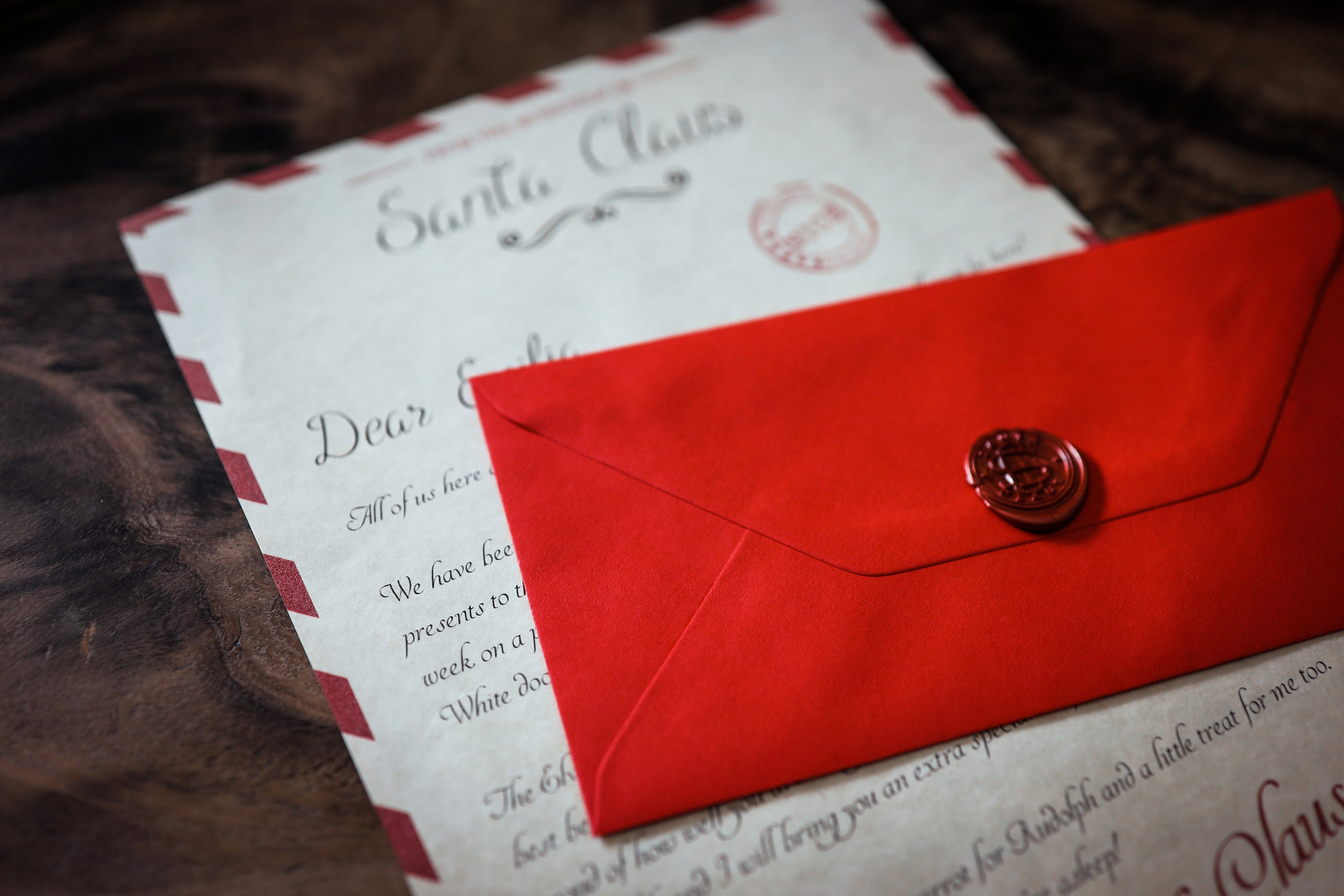 Personalized Letter From Santa Claus | Christmas Santa Letter | Santa ...