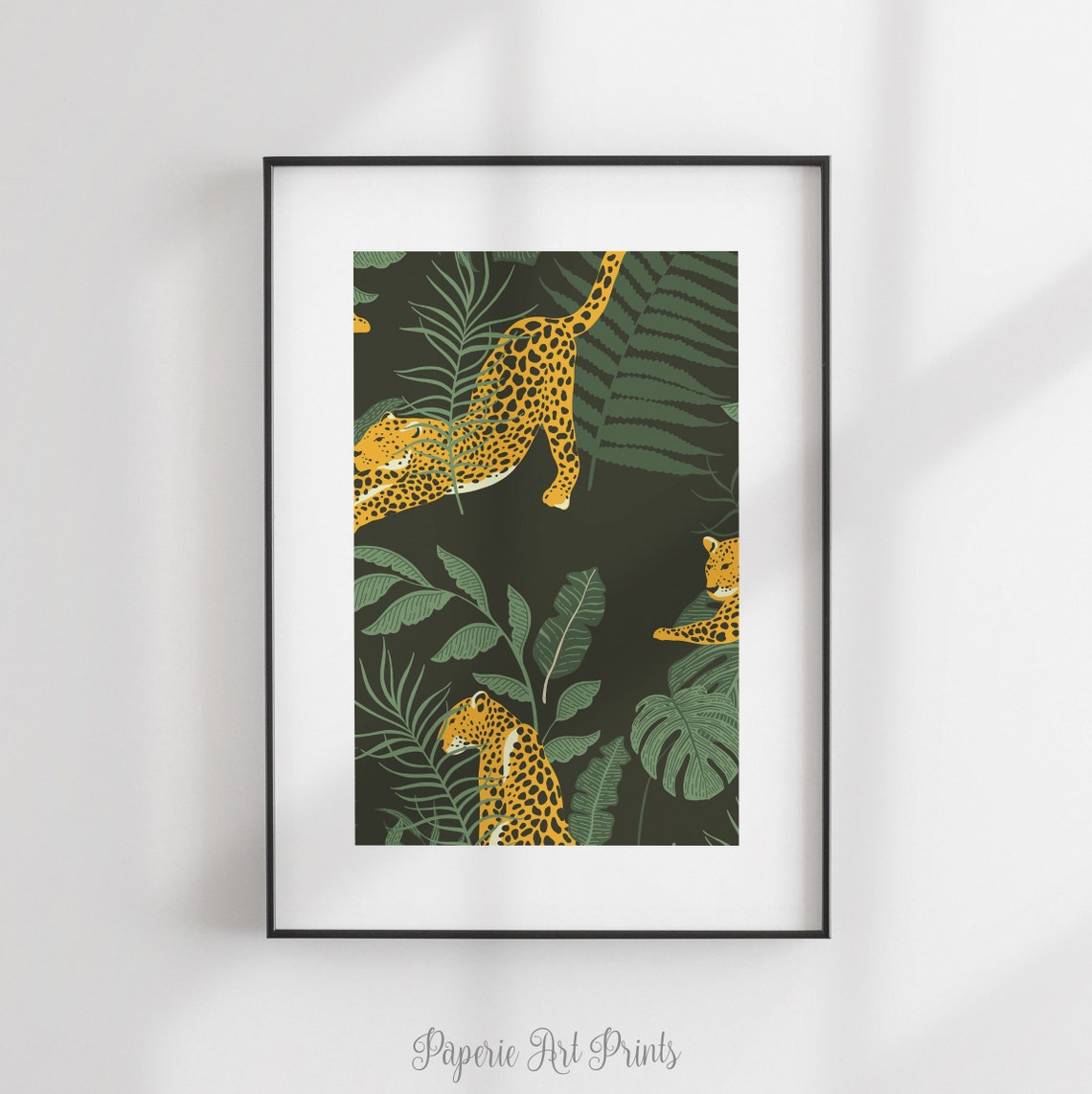 Leopard Print Leopard Poster Home Decor Abstract Wall | Etsy UK