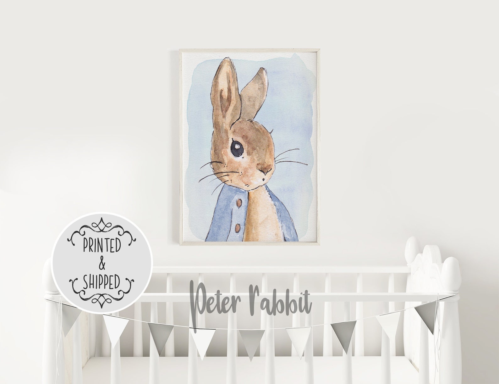 Peter Rabbit Print Peter Rabbit Art Nursery Decor - Etsy