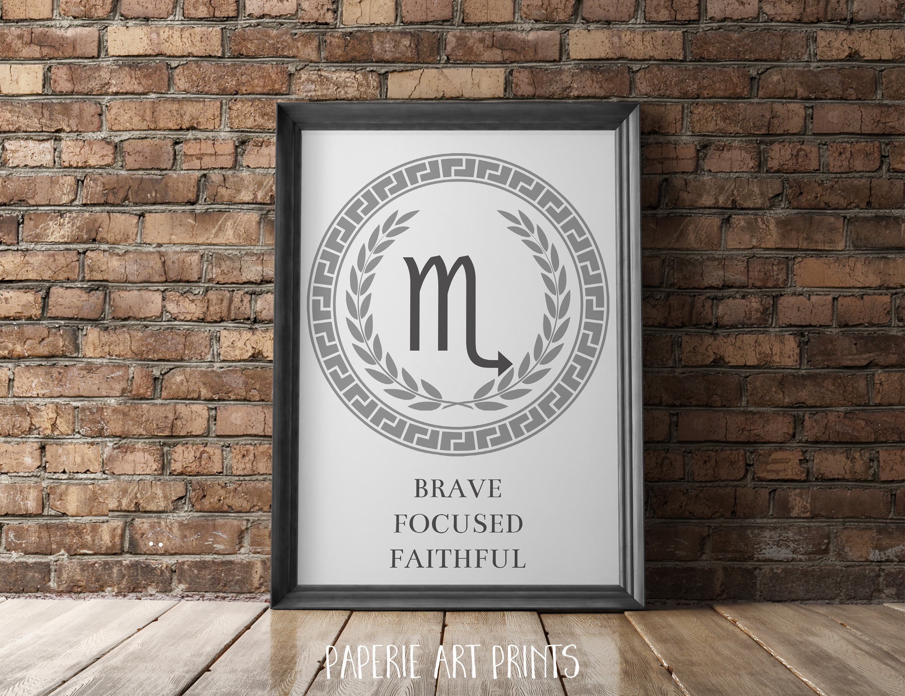 Scorpio - Zodiac - Art Print - Wall Decor - Printable Wall Art ...