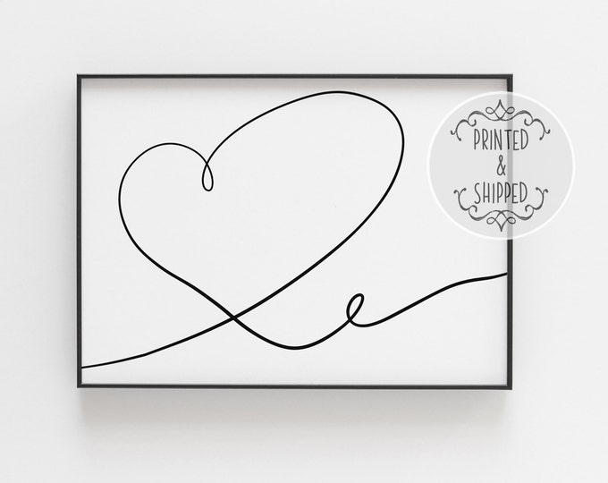 Minimalist Line Drawing Line Art Wall Decor Line Drawing - Etsy