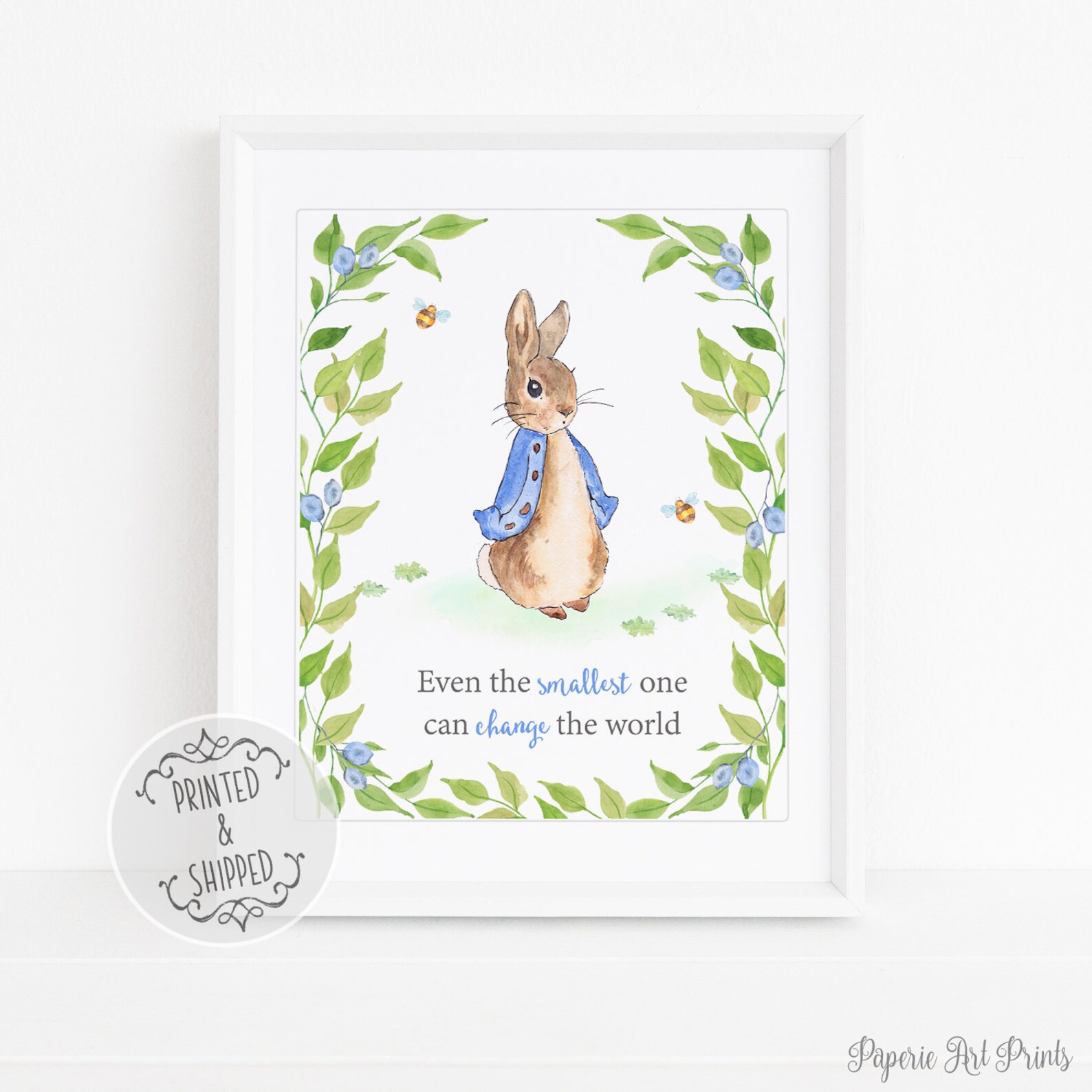 Peter Rabbit Print Peter Rabbit Art Nursery Decor | Etsy UK