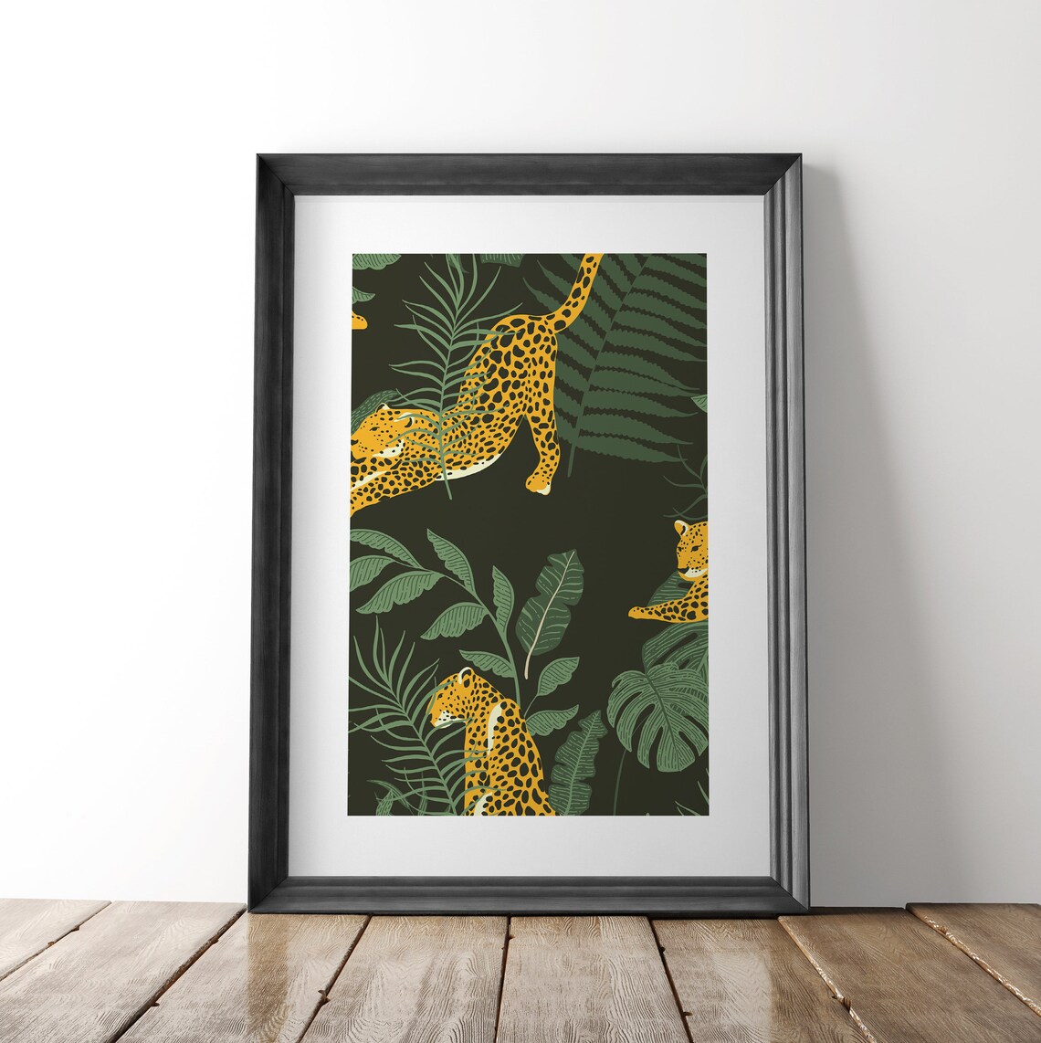 Leopard Print Leopard Poster Home Decor Abstract Wall | Etsy UK