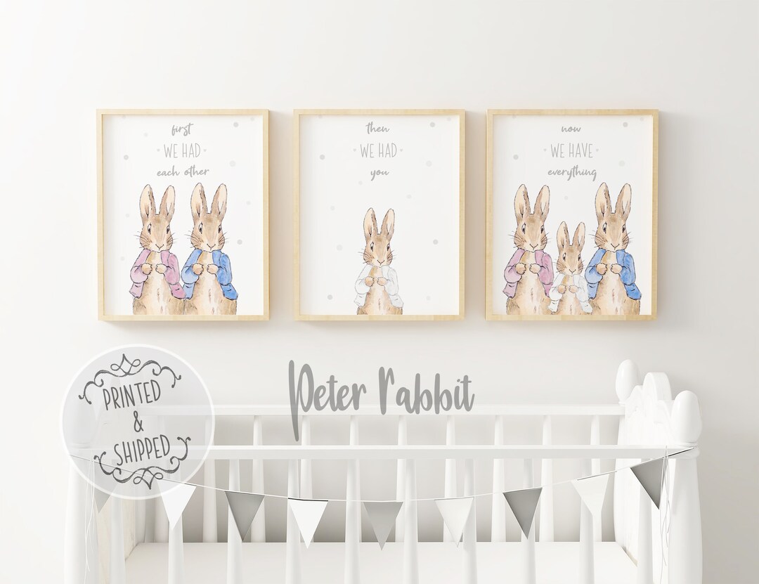 Peter Rabbit Print Peter Rabbit Art Nursery Decor - Etsy