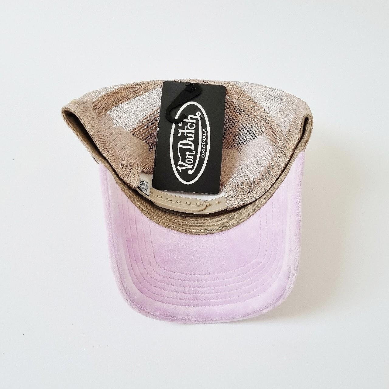 Vintage Lilac Pink Soft Fleece Von Dutch Cap / Von Dutch Cap / Von ...
