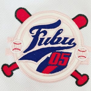 Vintage Y2K 90s 2000s Rare Button up White Fubu Jersey. Fubu 05 Jersey Top. Fubu Athletics - Etsy