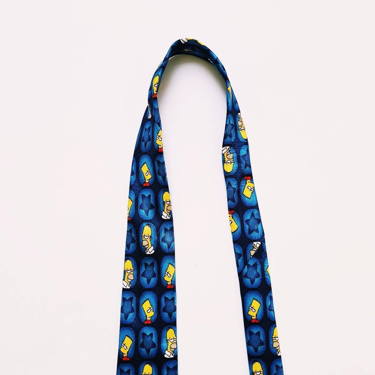 Vintage Deadstock Y2K the Simpsons Tie / Bart Homer Simpson Tie ...