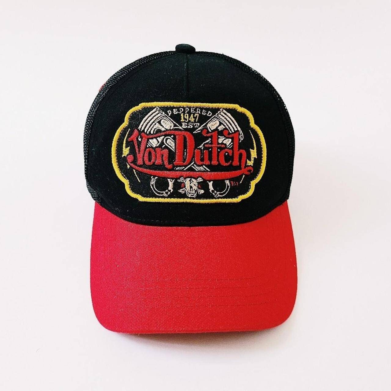 Vintage Deadstock Black and Red Von Dutch Cap / Von Dutch Hat - Etsy