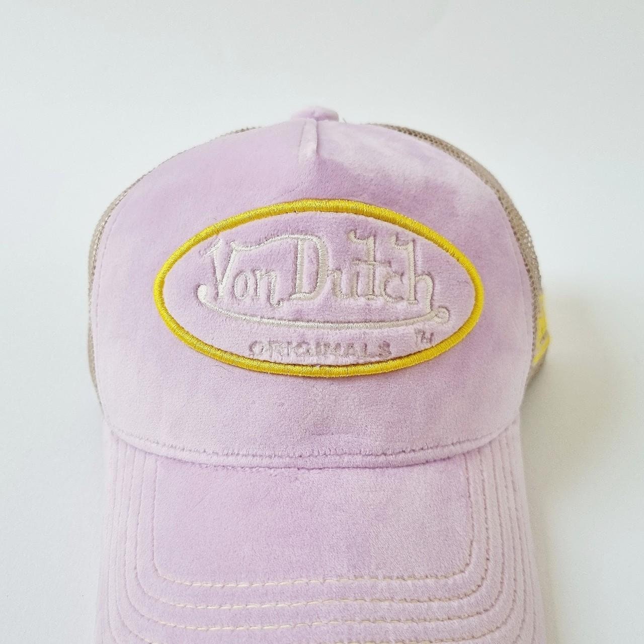 Vintage Lilac Pink Soft Fleece Von Dutch Cap / Von Dutch Cap / Von ...