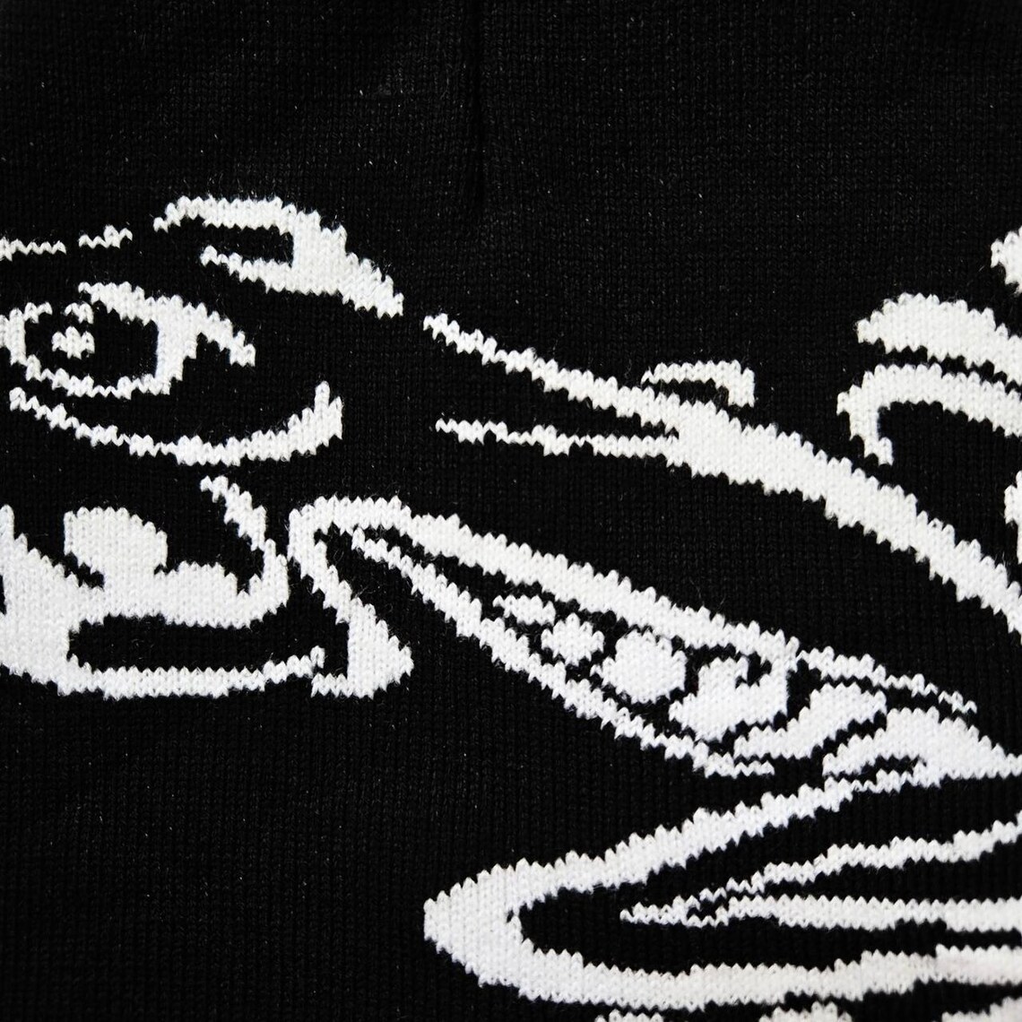 Vintage Brand New Y2K Black Animal Frog Graphic Beanie Hat / Hat ...