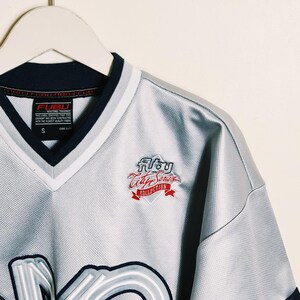 Vintage Y2K 90s 2000s Rare Silver Fubu Jersey. Fubu NYC New York City Jersey. Fubu City Series ...