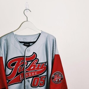Vintage Y2K 90s 2000s Rare Red and Grey Fubu Jersey. Fubu 05 Jersey Top. Fubu Athletics 1992 - Etsy