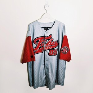 Vintage Y2K 90s 2000s Rare Red and Grey Fubu Jersey. Fubu 05 Jersey Top. Fubu Athletics 1992 - Etsy