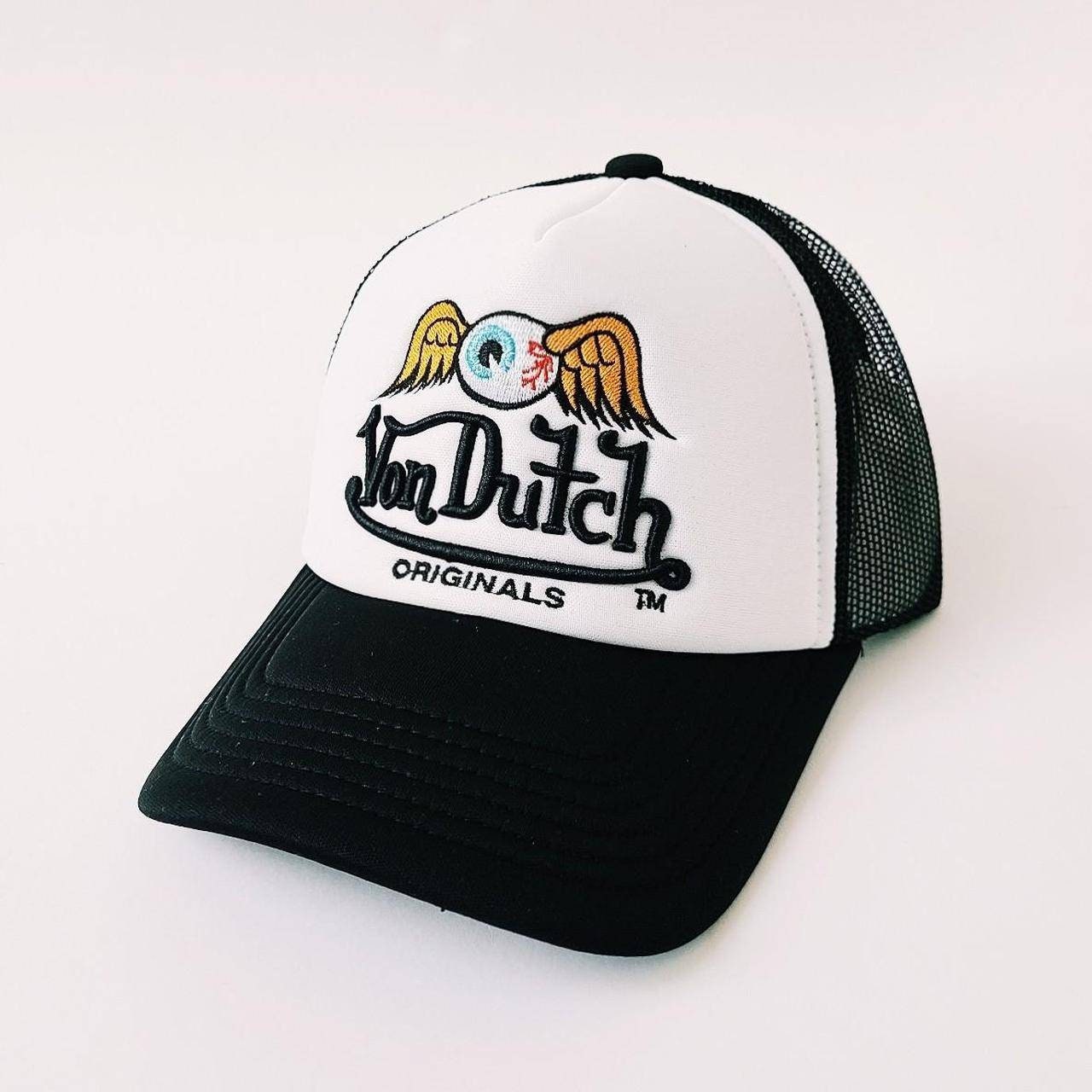 Vintage Black and White Von Dutch Cap / Von Dutch Cap / Von - Etsy