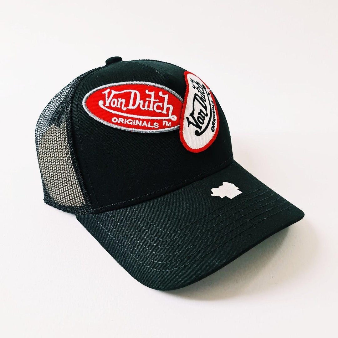 Vintage Black Logo Patch Von Dutch Cap / Von Dutch Cap / Von Dutch ...