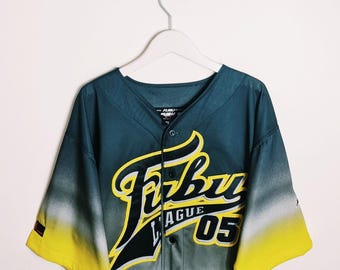 Vintage Y2K 90s 2000s Rare Blue and Grey Fubu Jersey. Fubu USA Southside. Fubu 1992 - Etsy