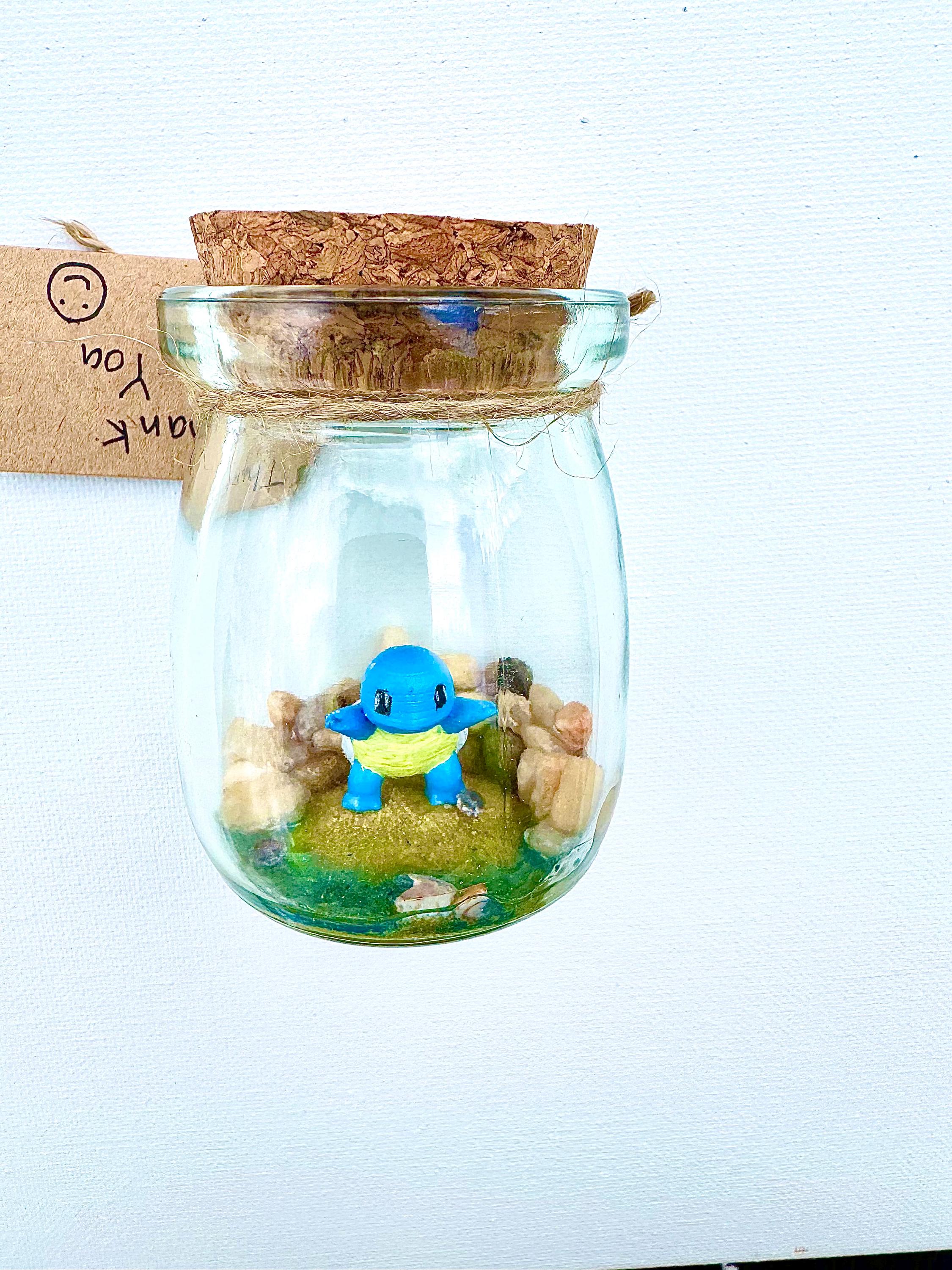 Pokémon Squirtle Habitat Terrarium - Etsy