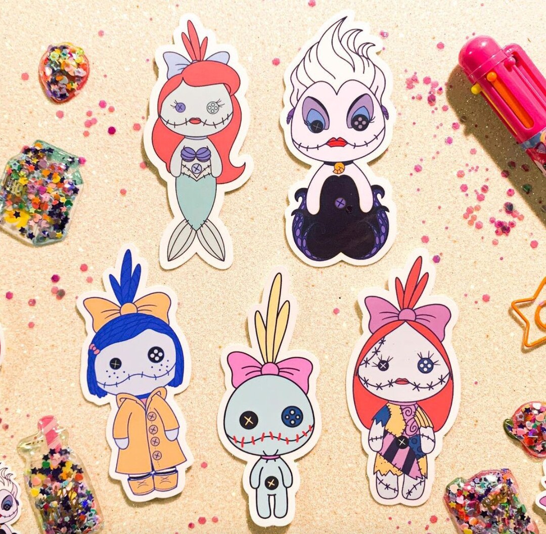 Scrump Waterproof Vinyl Sticker Pack - Etsy