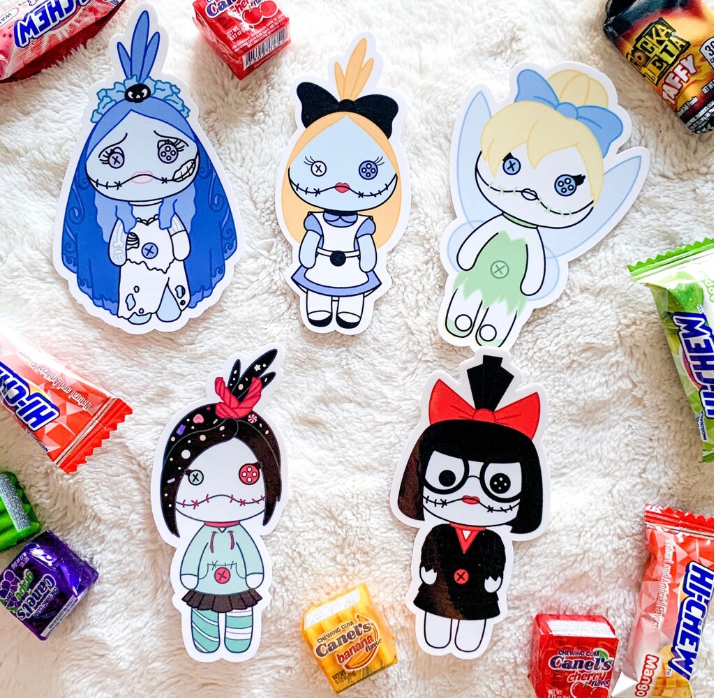 Scrump Waterproof Vinyl Sticker Pack 2 - Etsy