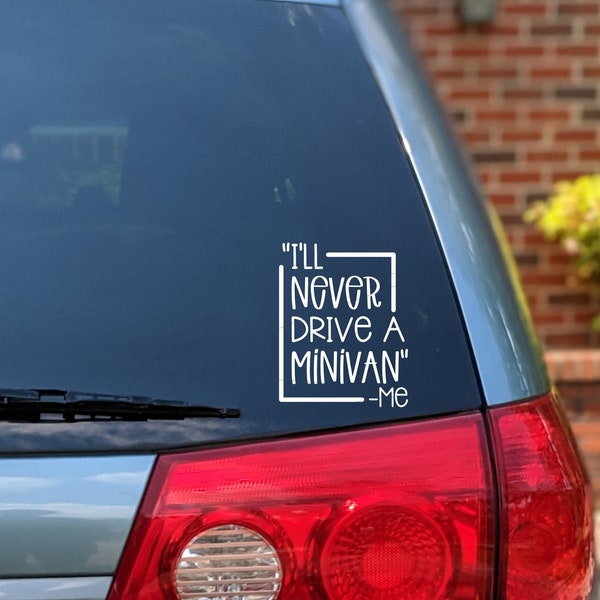 Vinyl Van Mom Decal - Etsy