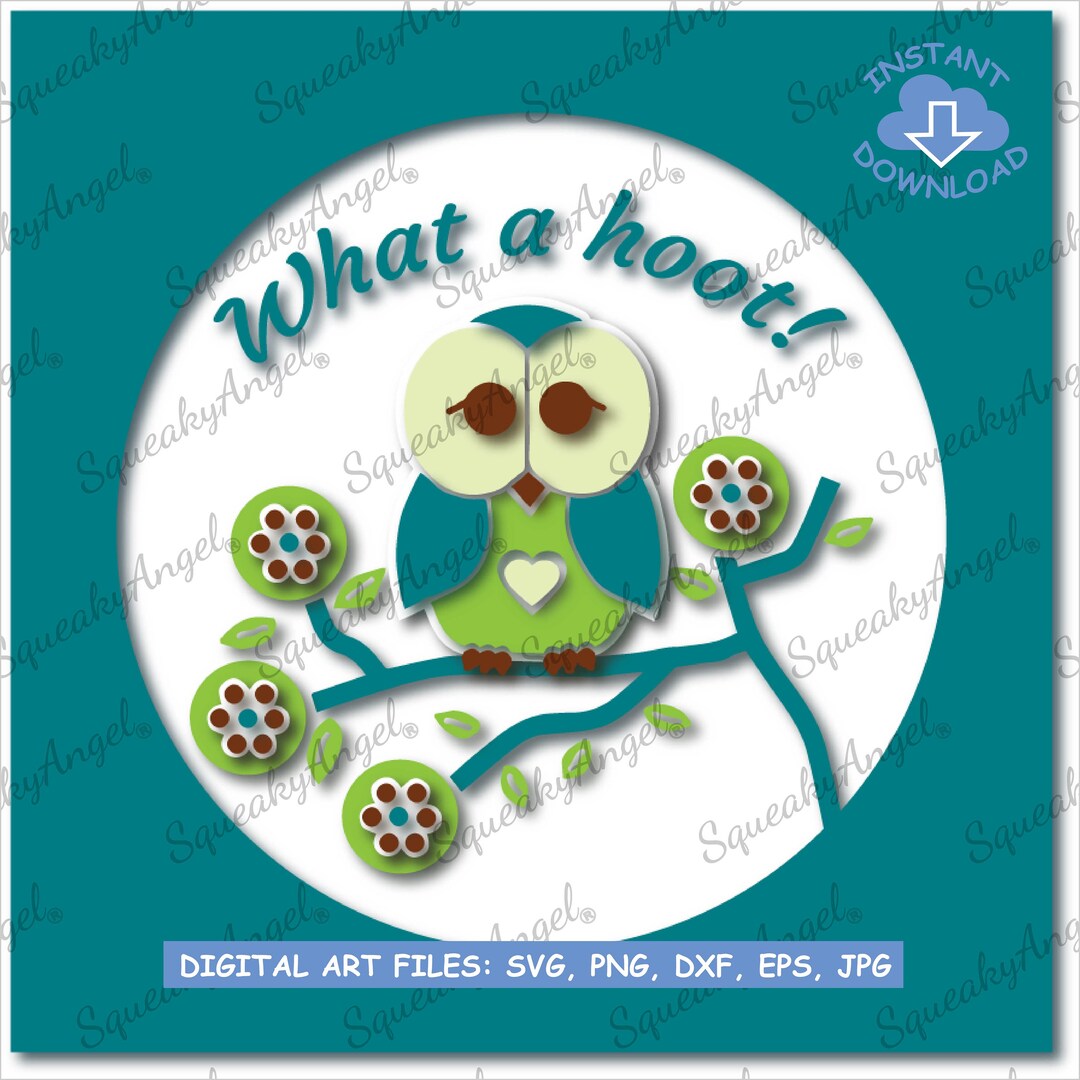 What a Hoot! SVG | Instant Download | Owl SVG | Cricut Cut File ...