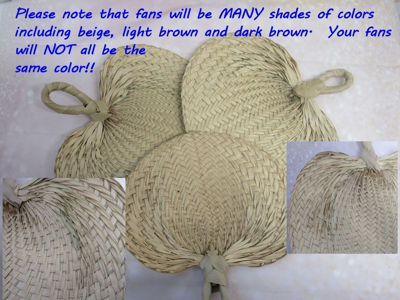 MEDIUM Raffia Fans 1011 Wide Great for Image for - Etsy