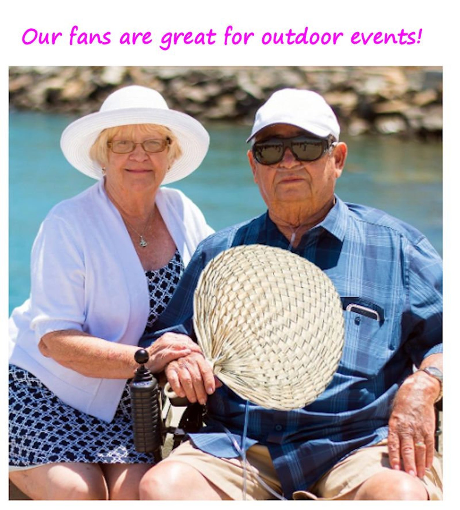 LARGE Palm Leaf Fans 10 Wide Raffia Fans Wedding - Etsy