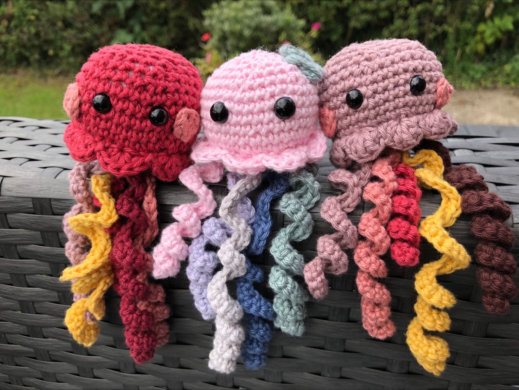 Crochet Pattern, Jellyfish Crochet Pattern, Amigurumi Crochet Pattern ...