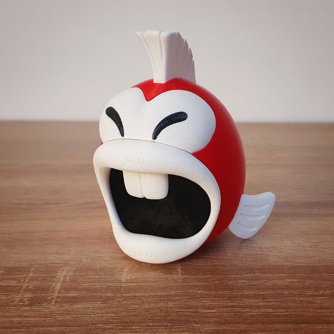 Big/sumo Cheep Cheep From the Mario Games - Etsy UK