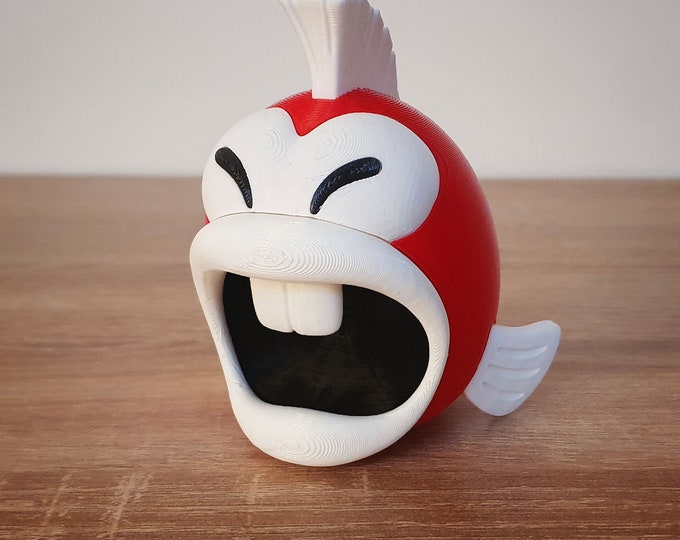 Big/sumo Cheep Cheep From the Mario Games - Etsy