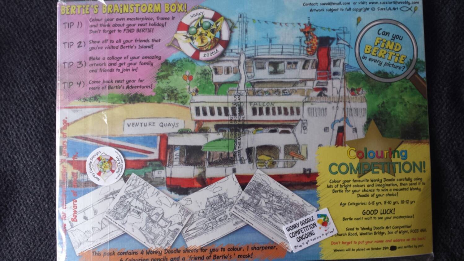 Children's Wonky Doodle Art Packs - Etsy