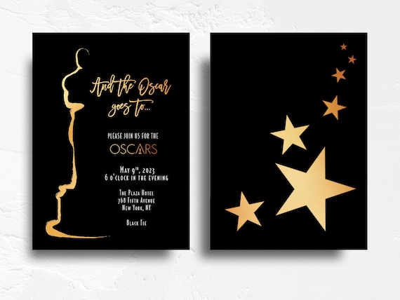 Oscar Party Printables